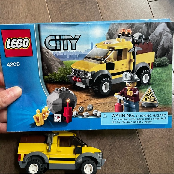 Lego | Toys | Lego City 420 Mining 4x4 Yellow Construction Truck Set ...